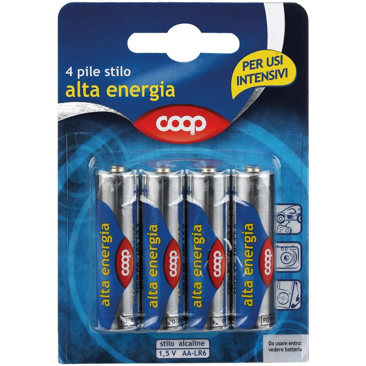 Pile stilo alta energia x4 COOP 1 PZ - Coop Shop