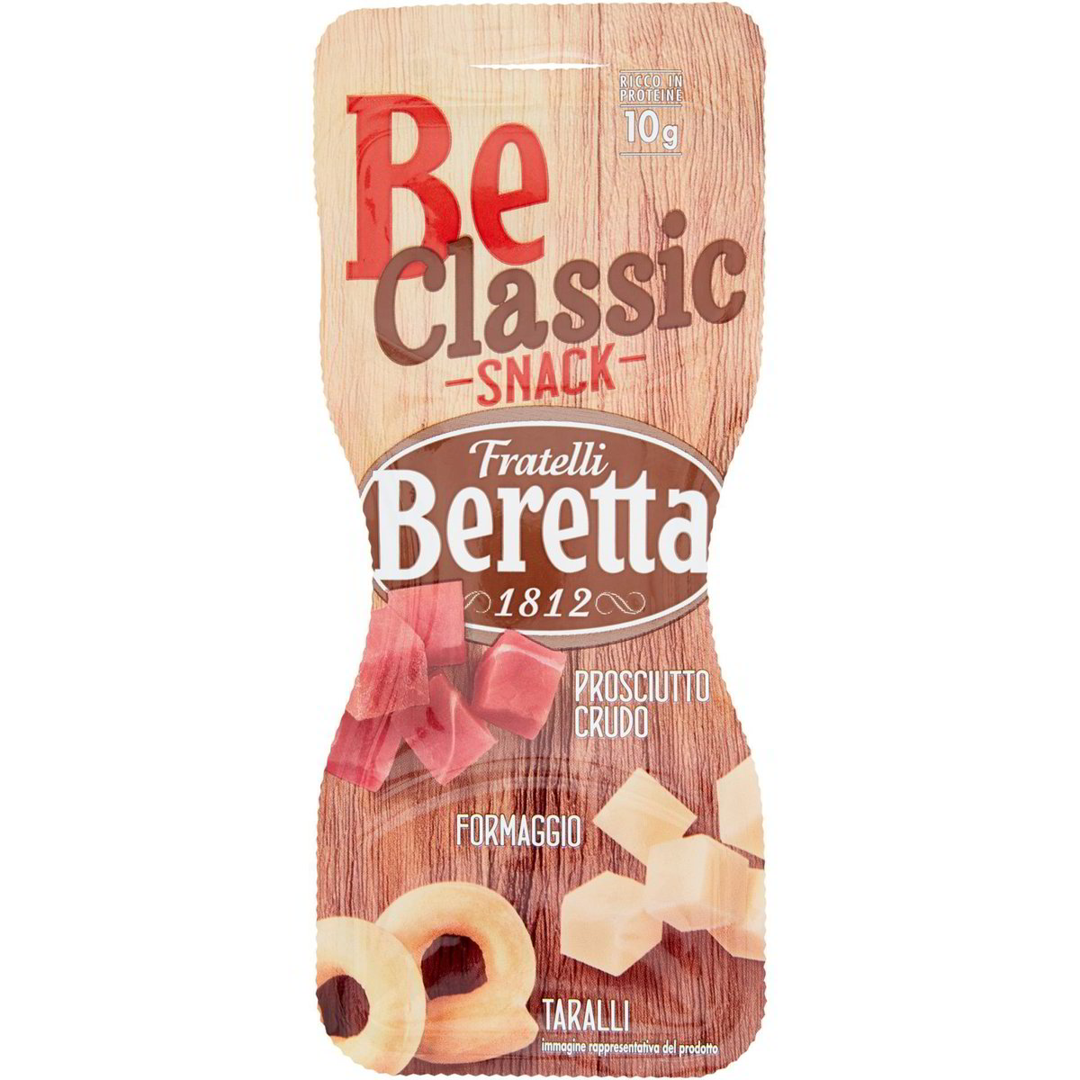 Snack prosciutto crudo/formaggio/taralli BE CLASSIC 45 G - Coop Shop