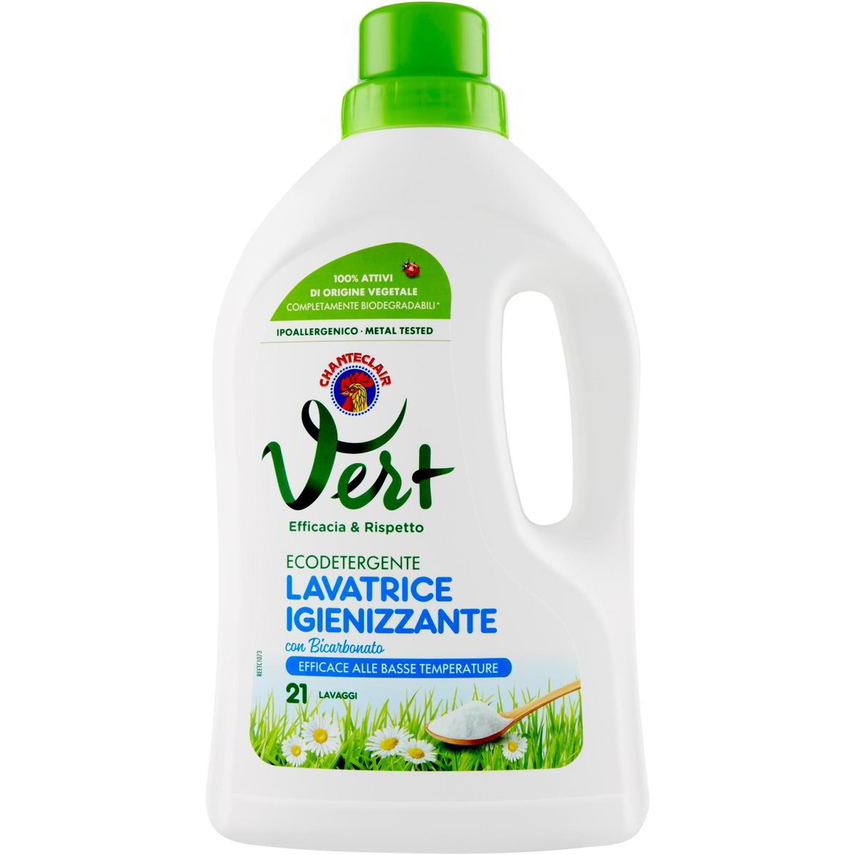 Detersivo lavatrice vert igienizzante extra white CHANTECLAIR 1071 ML ...