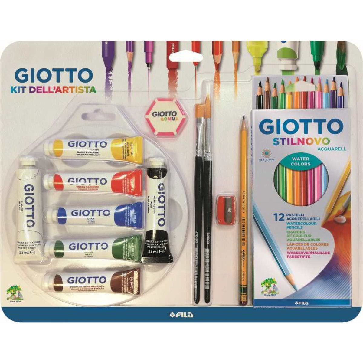 Pennarelli/matite/tempere kit piccolo artista GIOTTO 1 PZ - Coop Shop