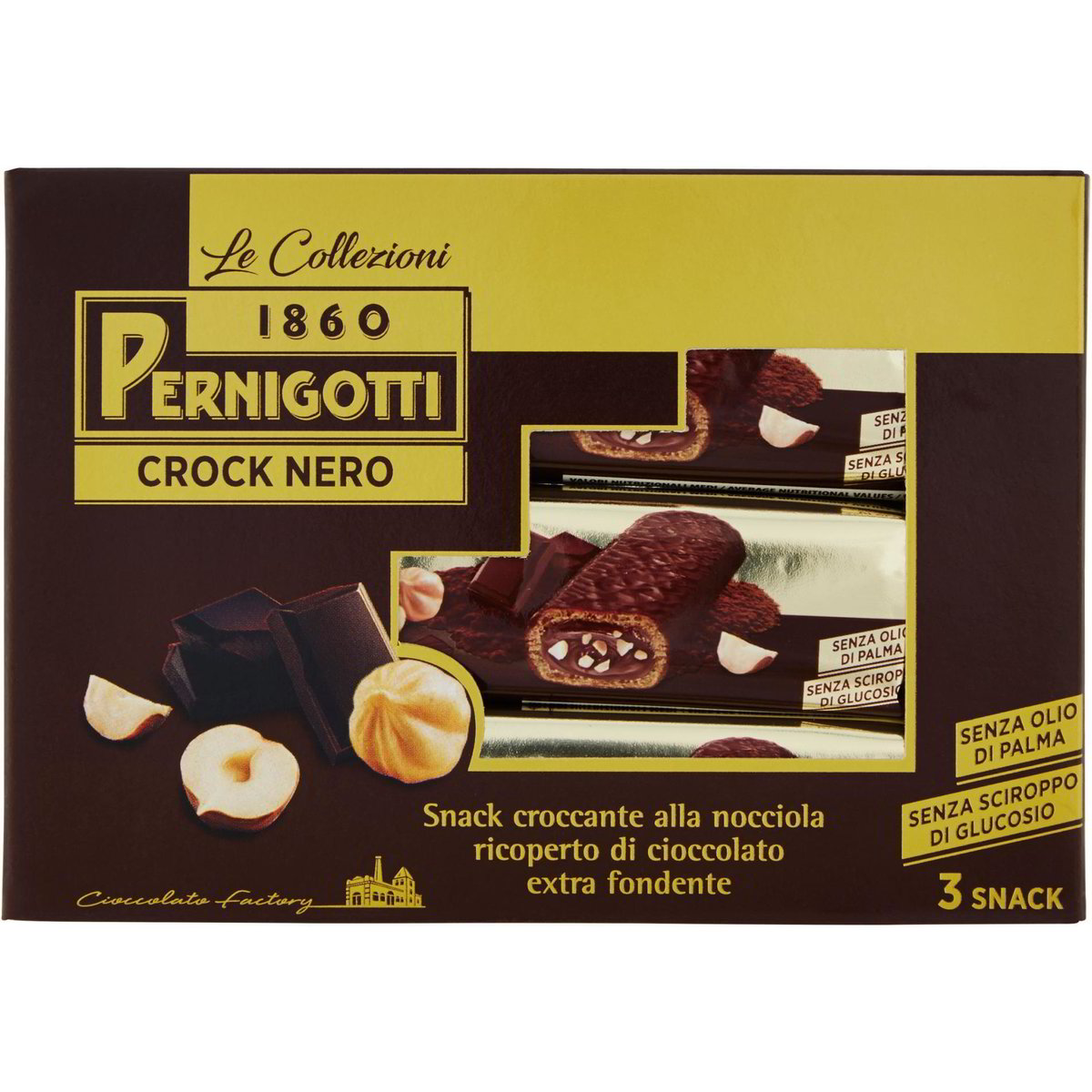 Cioccolatini le collezioni crock nero PERNIGOTTI 3 X 33 G - Coop Shop