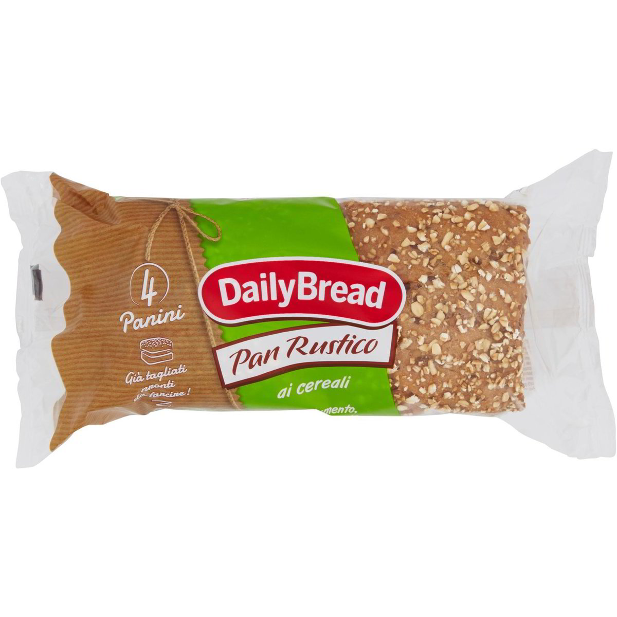 Pane rustico 4 panini ai cereali DAILY BREAD 330 G - Coop Shop