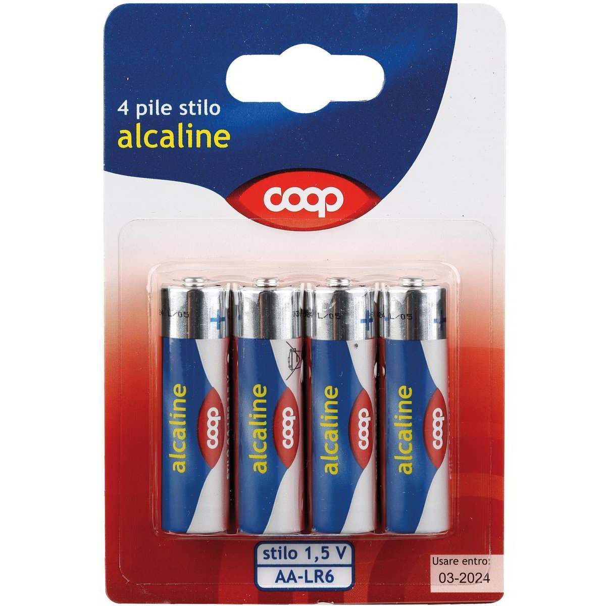 Pile stilo alkaline x4 COOP 1 PZ - Coop Shop