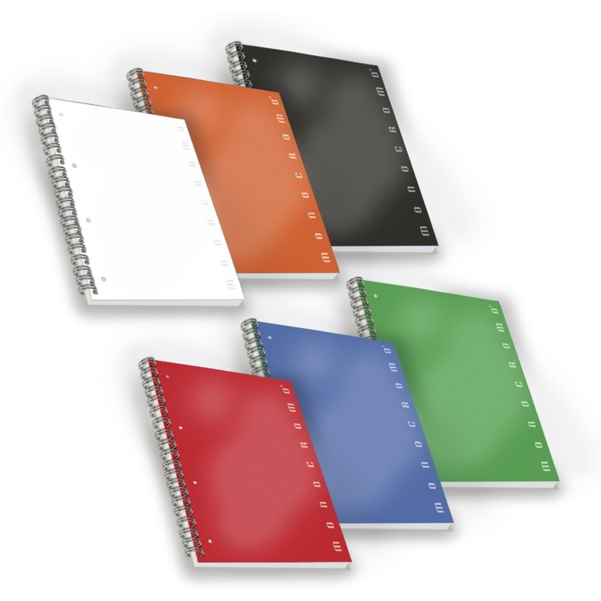 Quaderno maxi a righe 4mm monocromo con spirale PIGNA 1 PZ - Coop Shop