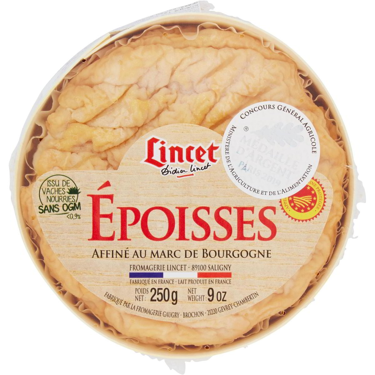 Formaggio epoisses DOP LINCET 250 G - Coop Shop