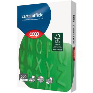 Risma fogli a4 80gr x500 fogli COOP 1 PZ - Coop Shop
