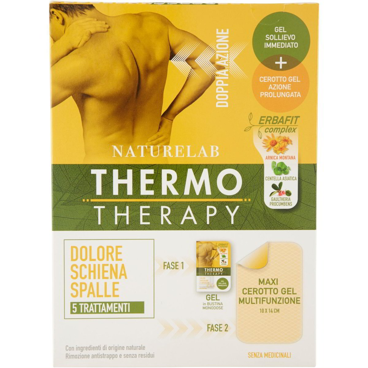 Cerotti trattamenti schiena e spalle arnica x5 THERMO THERAPY 1 PZ ...