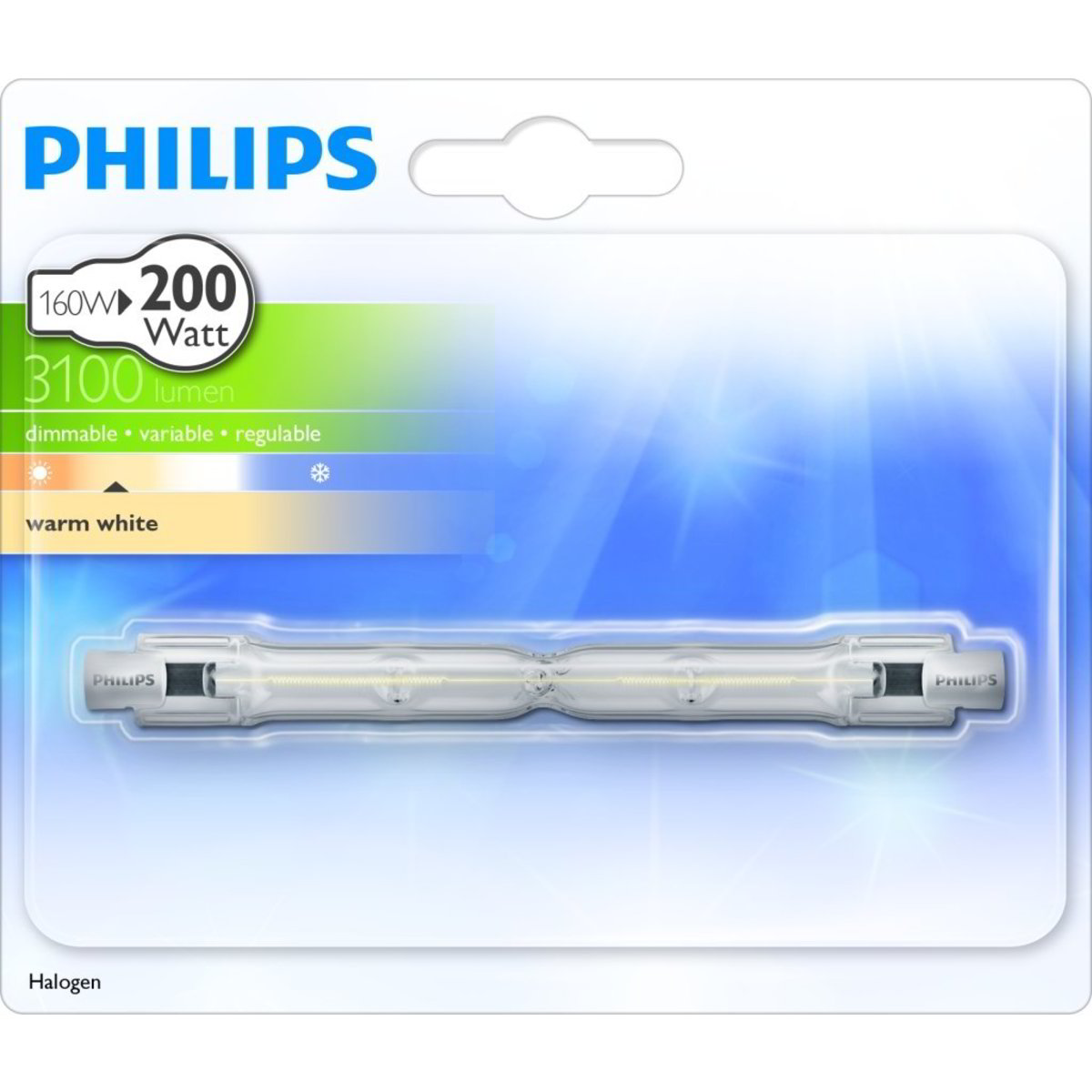 Lampada alogena lineare 160w ecohalo 20% cl.d PHILIPS 1 PZ - Coop Shop