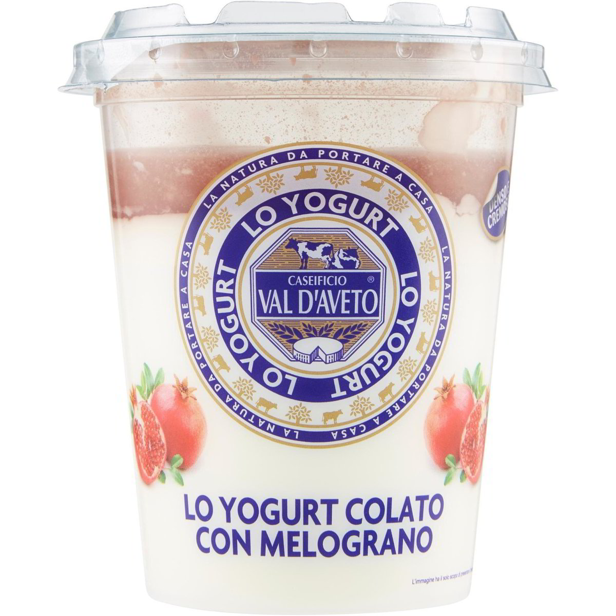 Yogurt intero colato con melograno CASEIFICIO VAL D'AVETO 180 G - Coop Shop