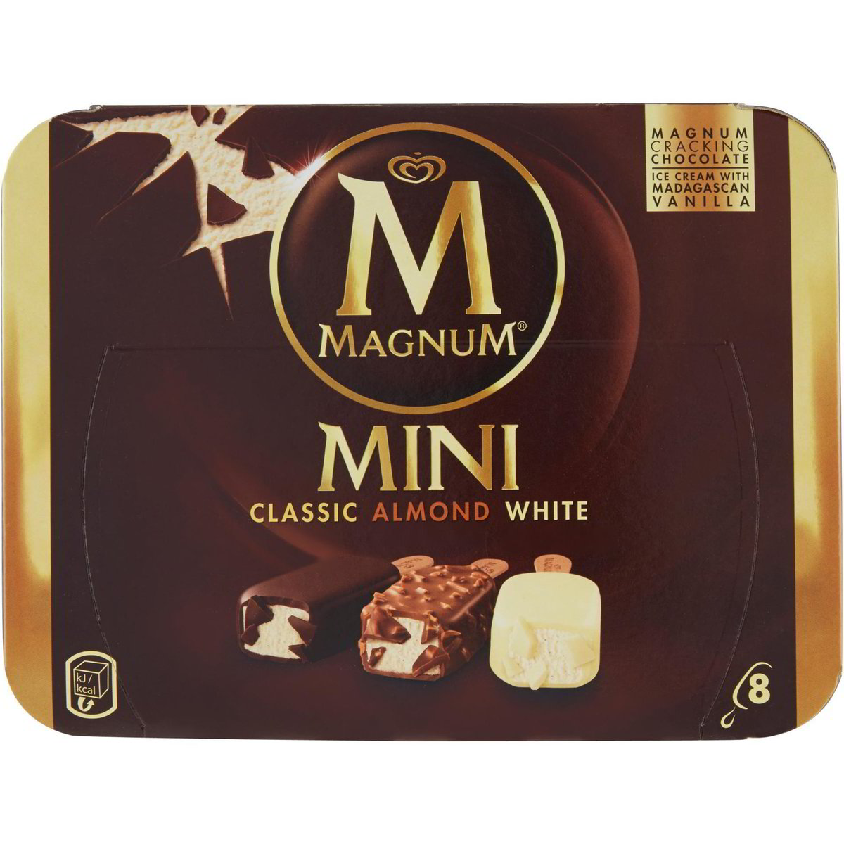 Magnum mini classic almond & white ALGIDA 352 G - Coop Shop