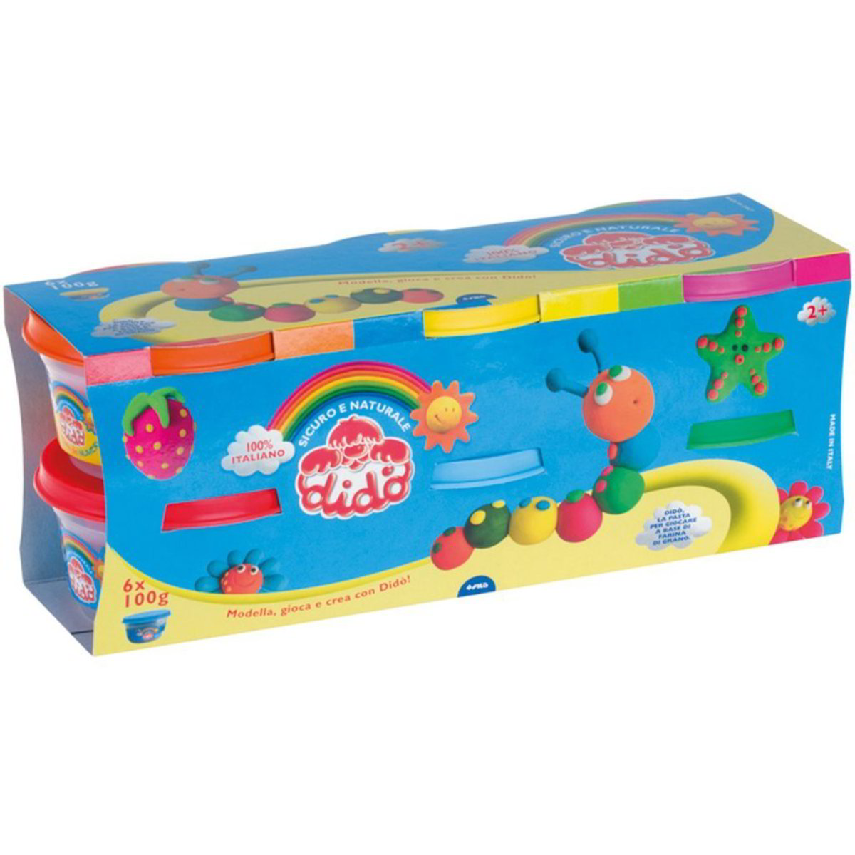 Gioco didò in barattoli DIDÒ 6 X 100 G - Coop Shop