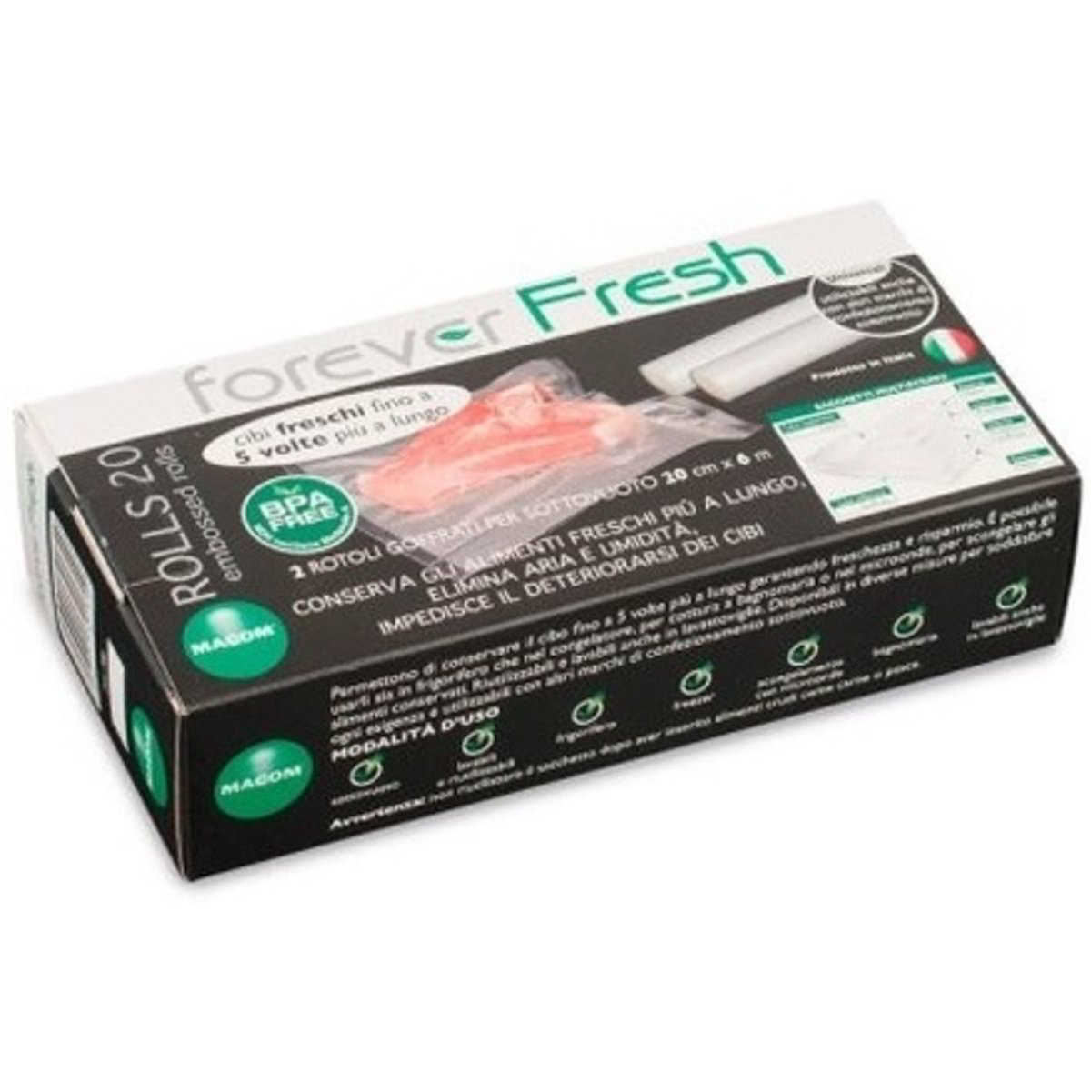 Sacchetti sottovuoto x2 rotoli 708A MACOM 1 PZ - Coop Shop