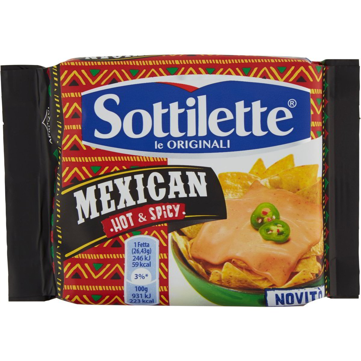 Sottilette mexican SOTTILETTE 185 G - Coop Shop