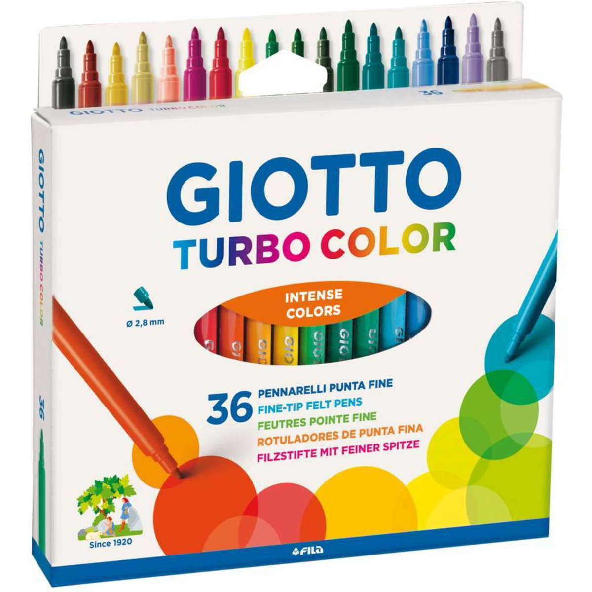 Pennarelli turbo color x36 GIOTTO 1 PZ - Coop Shop