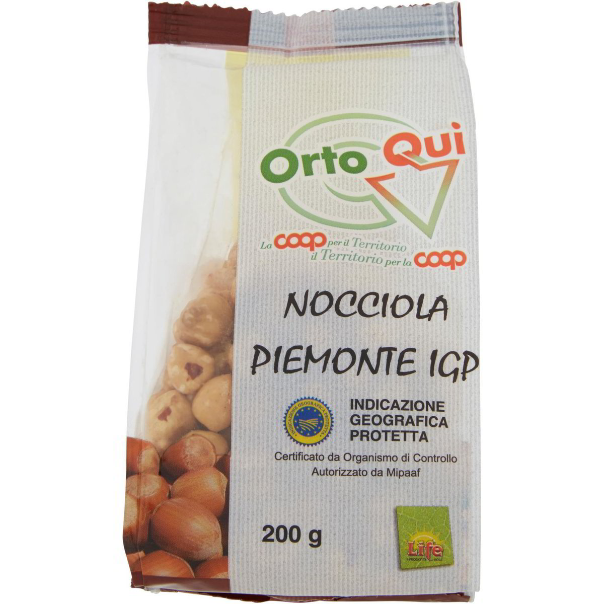 Nocciole piemonte igp sgusciate tostate ORTOQUI' 200 G - Coop Shop
