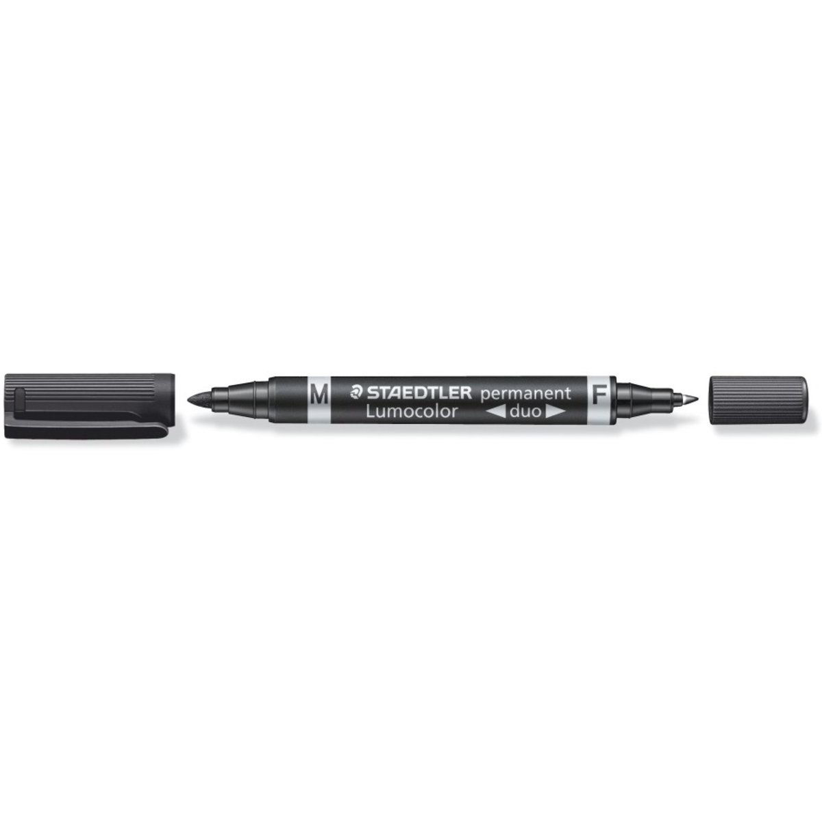 Marcatore duo doppia punta tonda nero indelebile STAEDTLER 1 PZ - Coop Shop