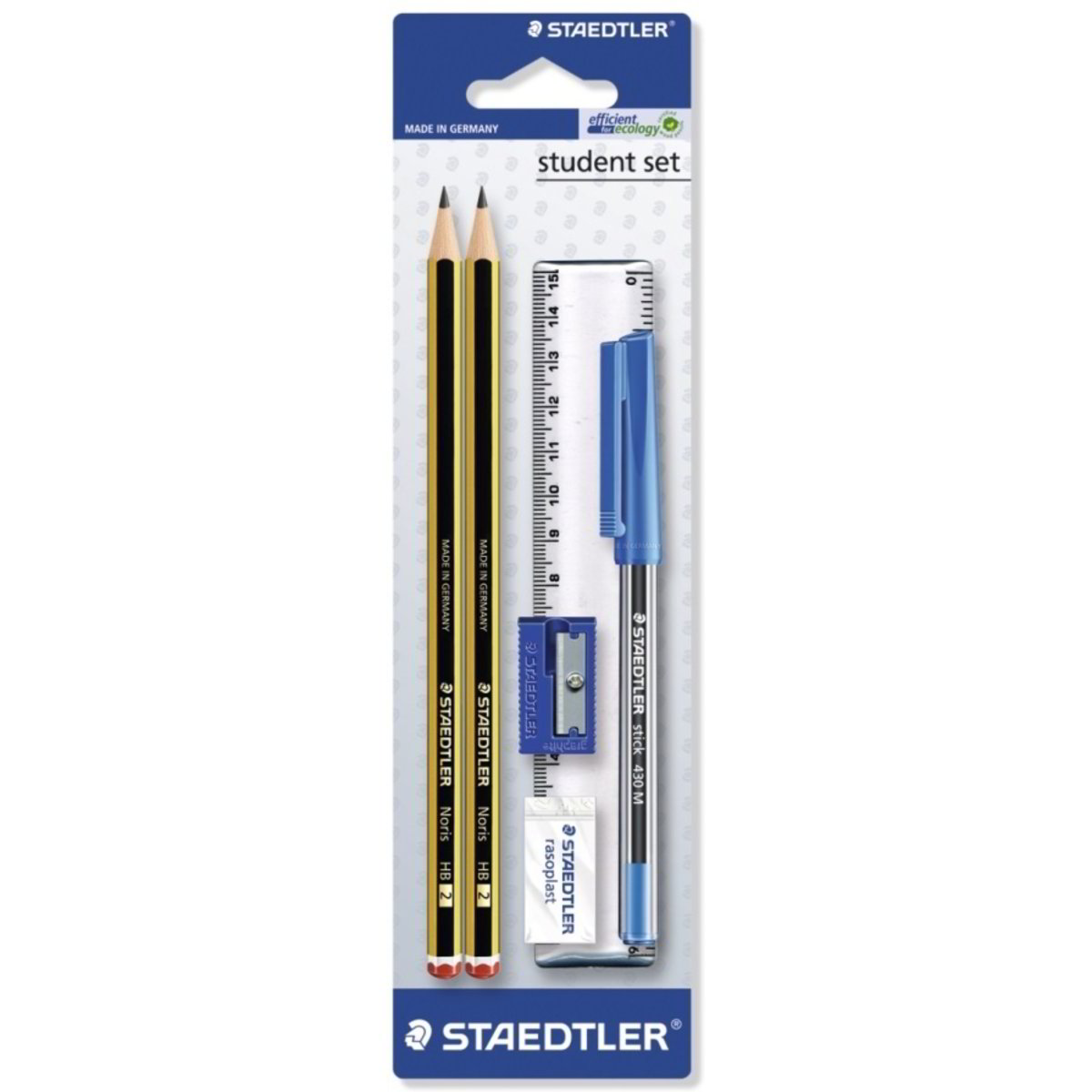 Matite con gomma/righello e temperamatite STAEDTLER 1 PZ - Coop Shop