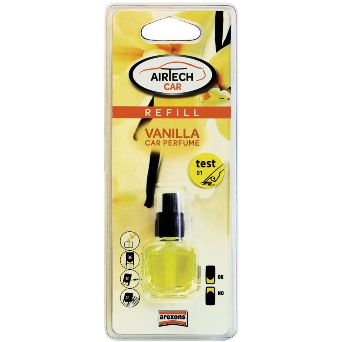 Profumatore automobile ricarica airtech vanilla AREXONS 1 PZ - Coop Shop