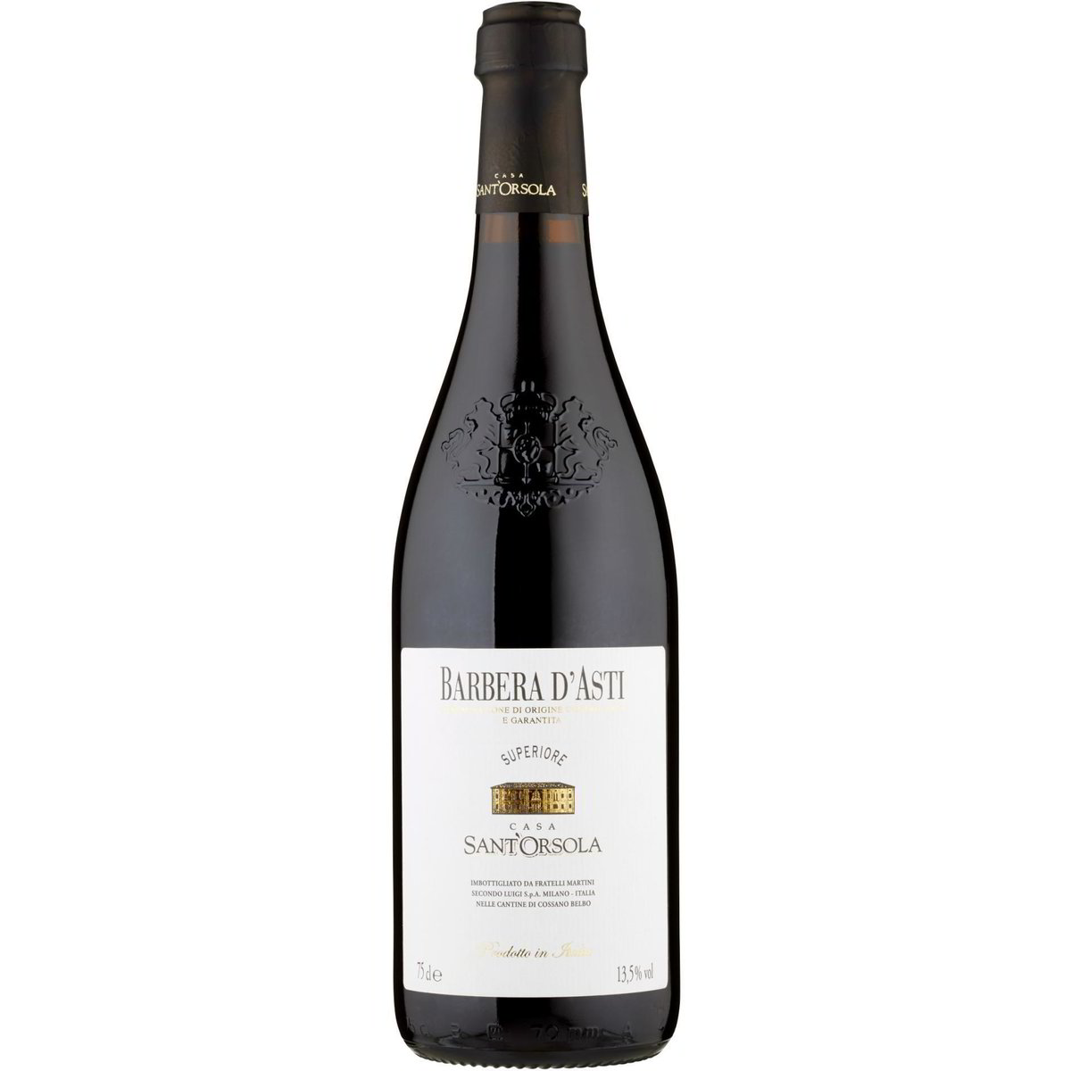 Vino rosso barbera d'asti DOCG superiore SANT'ORSOLA 750 ML - Coop Shop