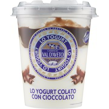 Yogurt intero colato con cioccolato CASEIFICIO VAL D'AVETO 180 G - Coop ...