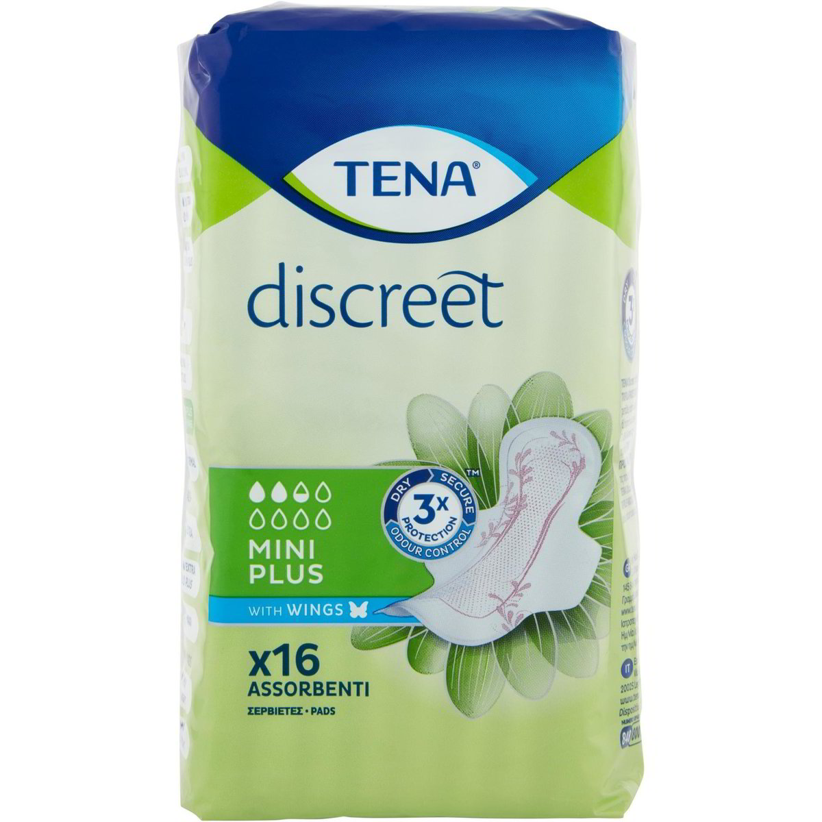 Assorbenti incontinenza discreet minipluswings x16 TENA 1 PZ - Coop Shop