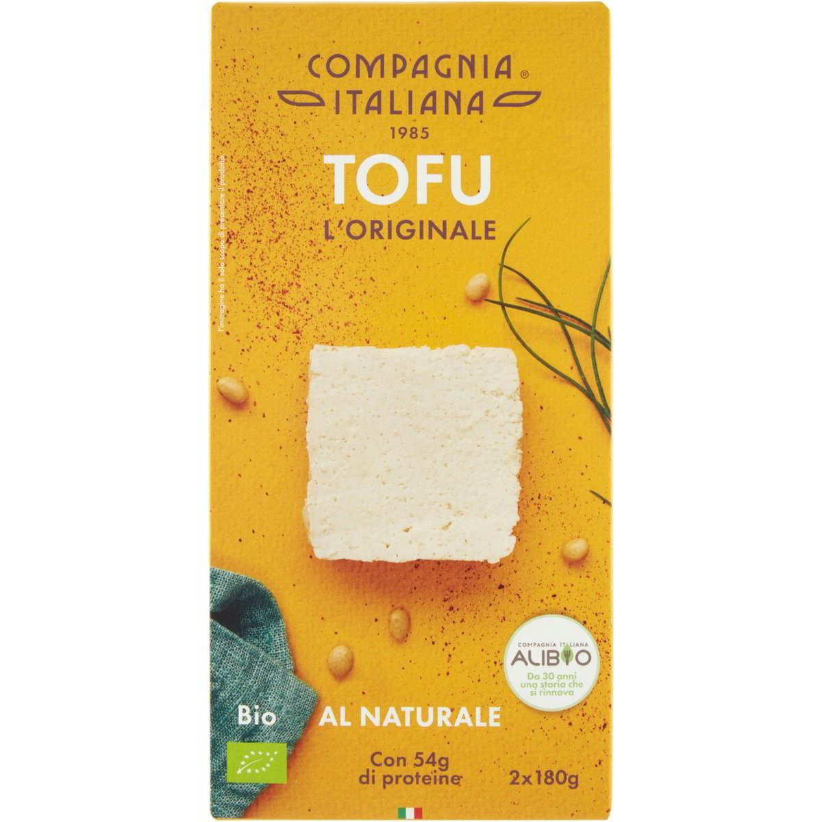 Tofu al naturale COMPAGNIA ITALIANA 2 X 180 G - Coop Shop