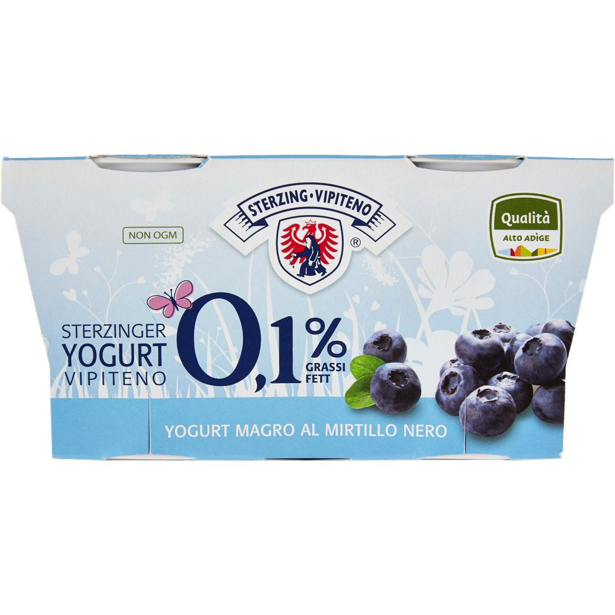 Yogurt magro al mirtillo nero VIPITENO 2 X 125 G - Coop Shop