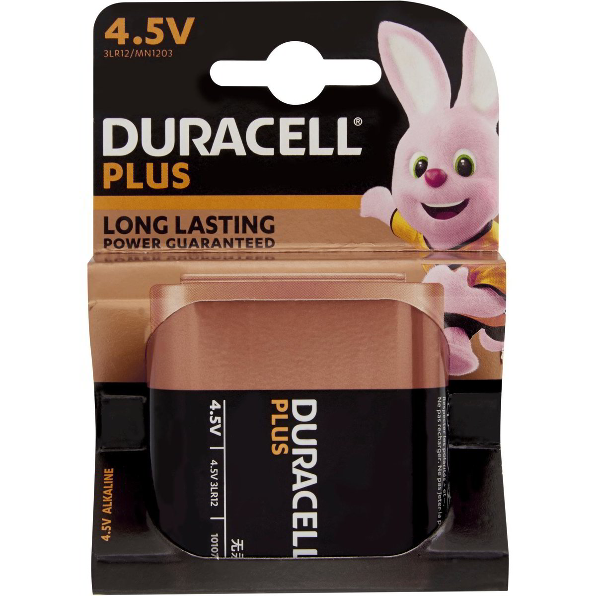 Pile plus 4.5v alcalina 1 4.5v 3lr12 mn1203 DURACELL 1 PZ - Coop Shop
