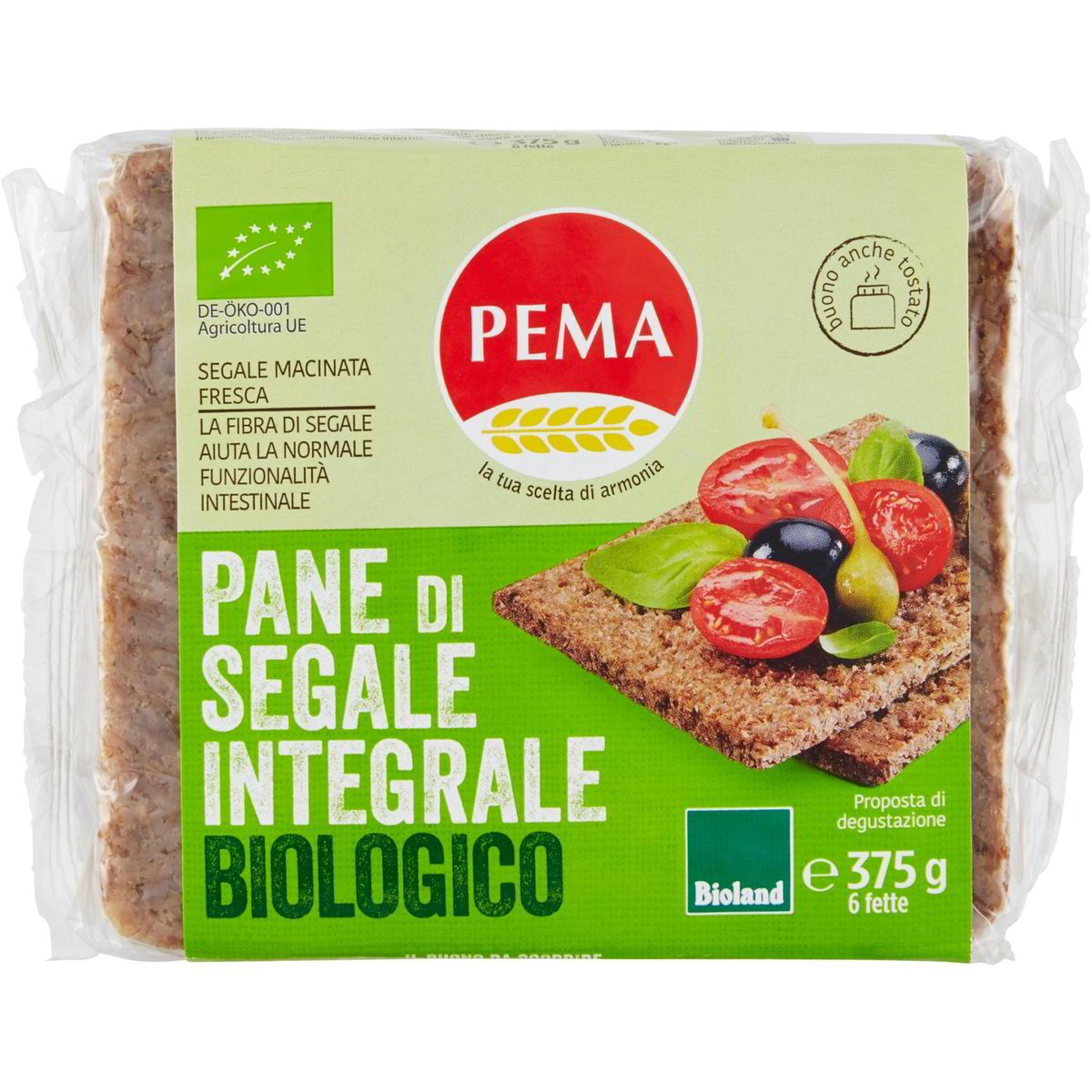 Pane a fette integrale di segale PEMA 375 G - Coop Shop