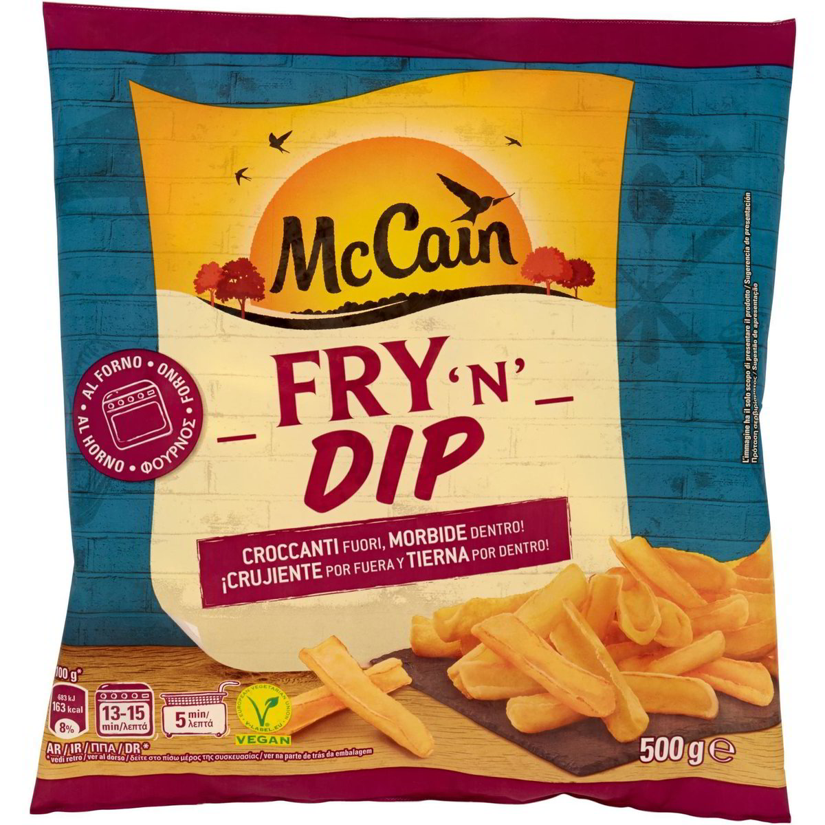 Patate fritte fry'n'dip MCCAIN 500 G - Coop Shop