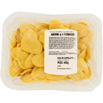 Ravioli amorini 4 formaggi CASA DEI CAPPELLETTI 400 G - Coop Shop