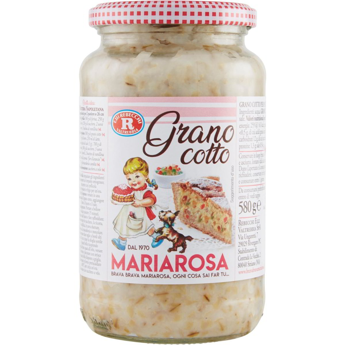 Grano cotto REBECCHI 580 G - Coop Shop
