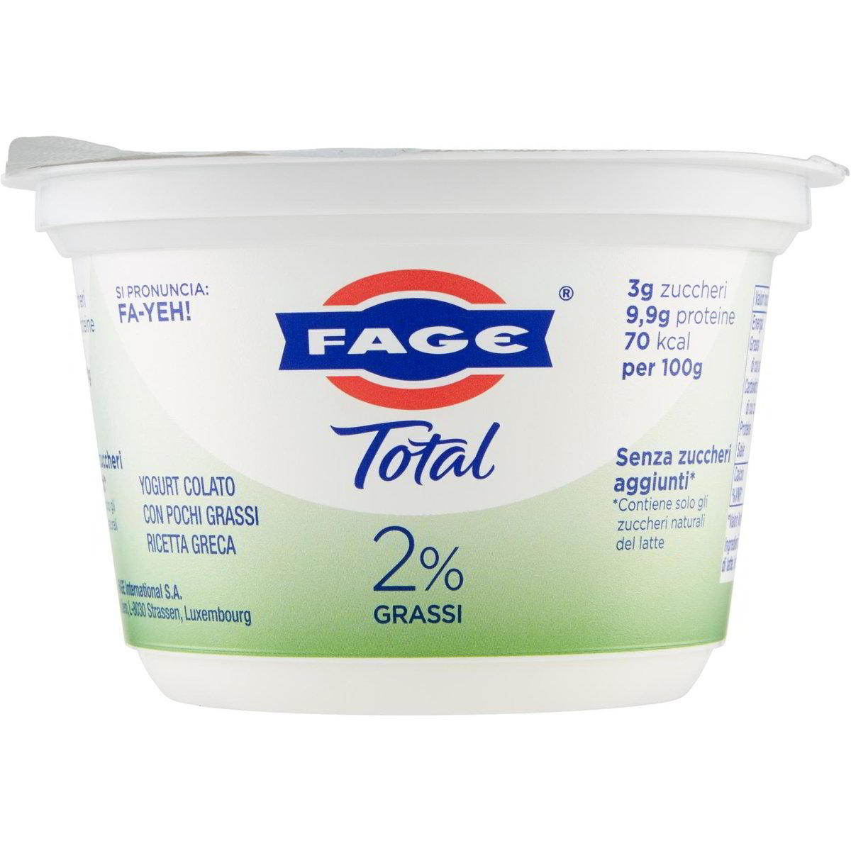 Yogurt greco total 2% grassi FAGE 170 G - Coop Shop