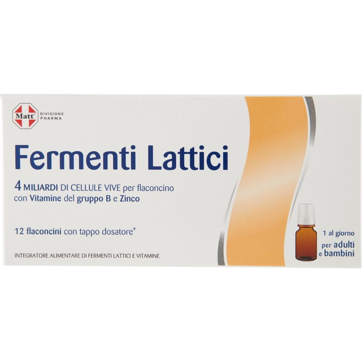 Fermenti lattici x12 flaconcini MATT&DIET 84 ML - Coop Shop