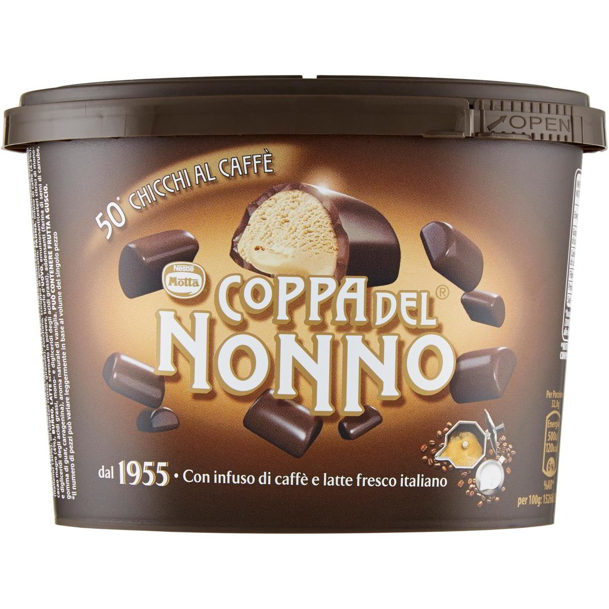 Gelato coppa del nonno chicchi al caffè MOTTA 229 G - Coop Shop