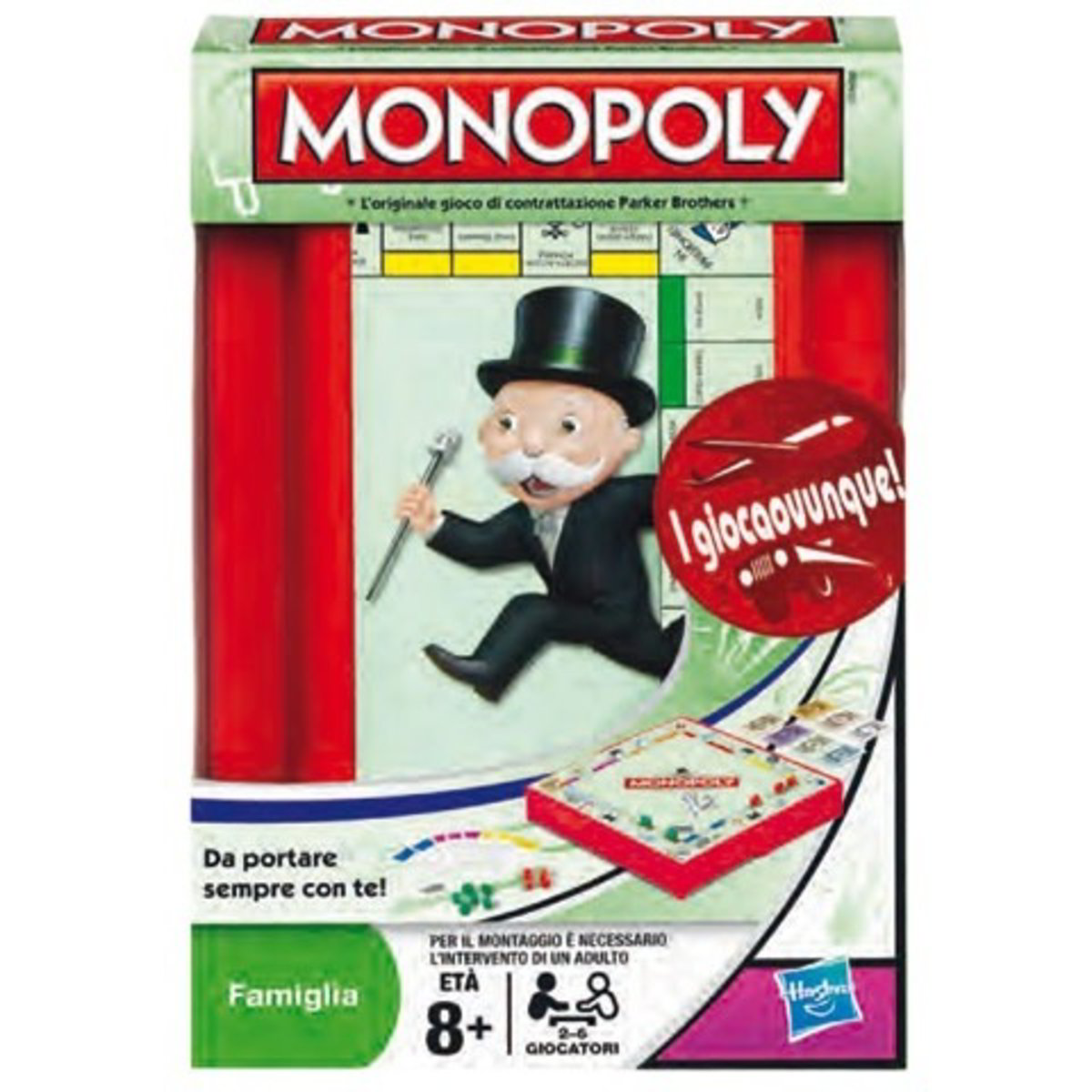 Gioco monopoly da viaggio HASBRO 1 PZ - Coop Shop
