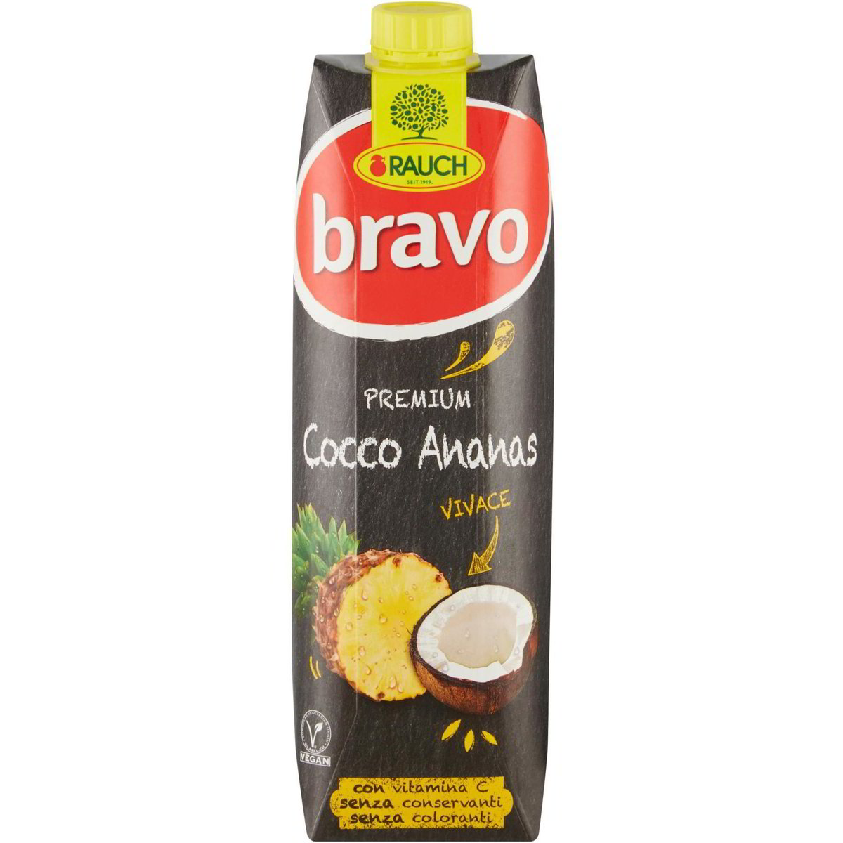 Succo cocco e ananas bravo premium RAUCH 1000 ML - Coop Shop