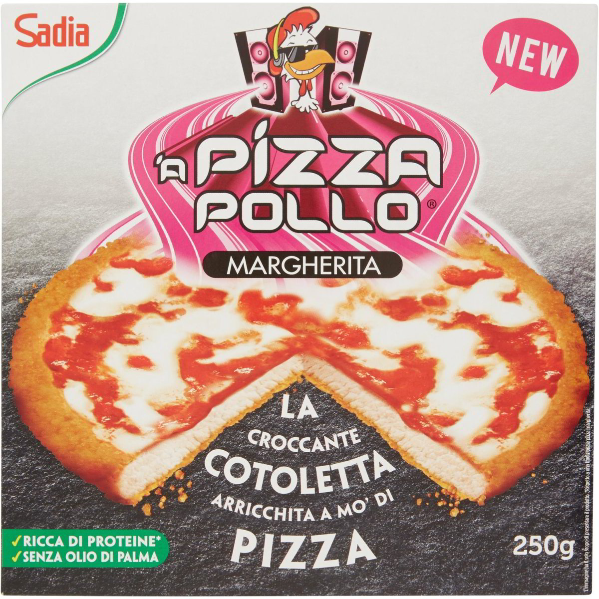 Pizza margherita con pollo SADIA 250 G - Coop Shop