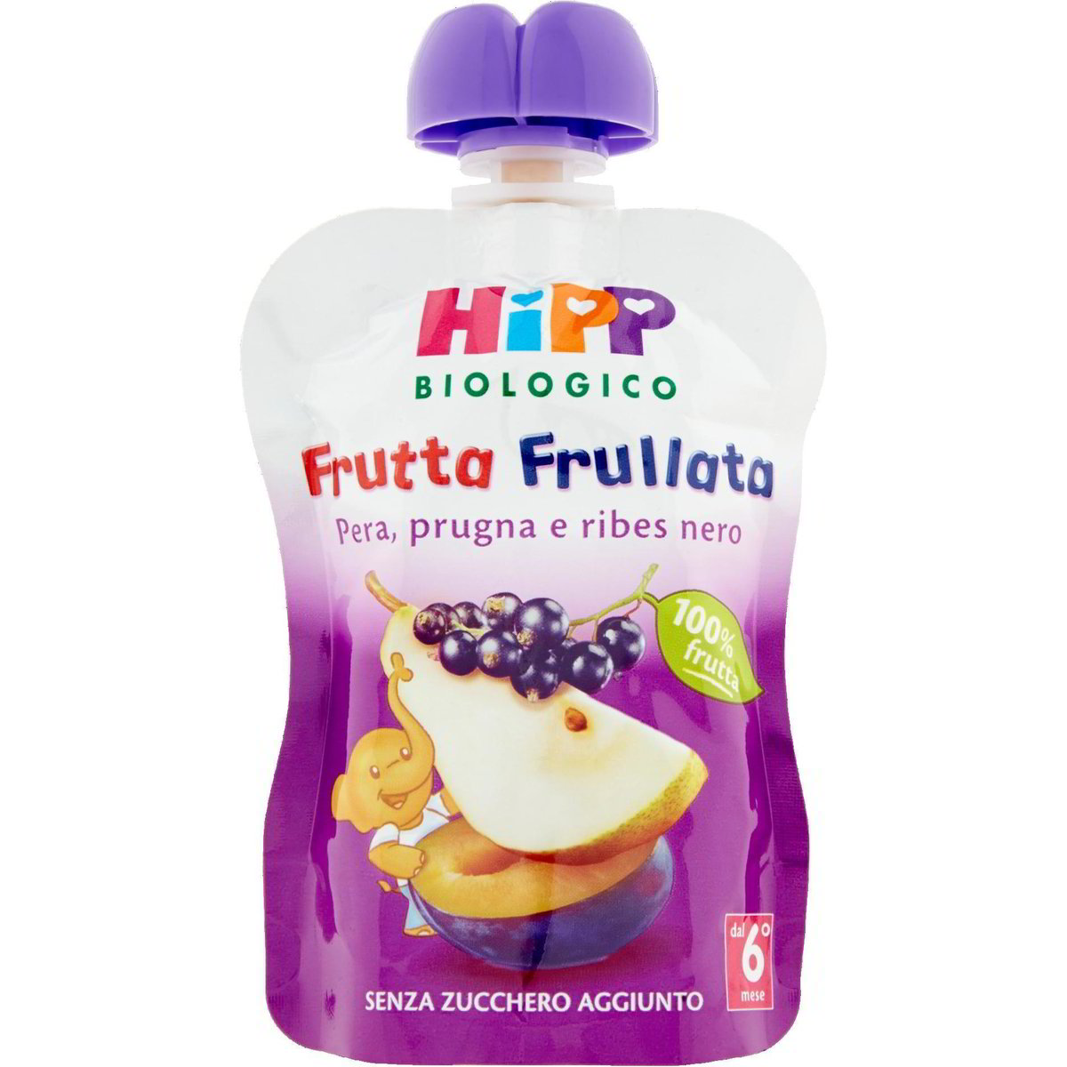 Omogeneizzato frutta frullata pera/prugna/ribes HIPP 90 G - Coop Shop