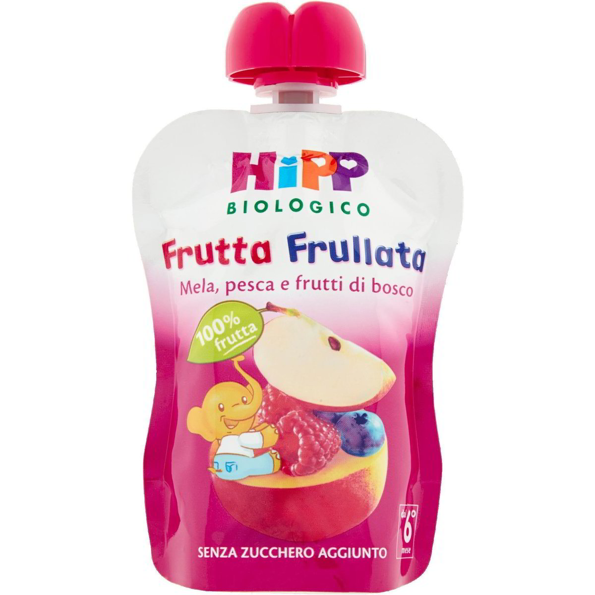 Omogeneizzato frutta mela/pesca/frutti bosco HIPP 90 G - Coop Shop
