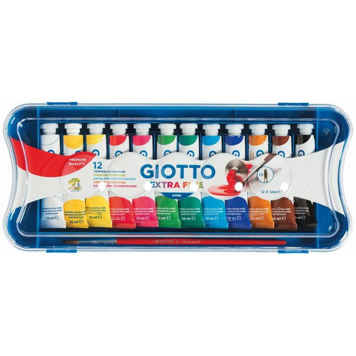 Tempere colorate extra fine x12 GIOTTO 1 PZ - Coop Shop
