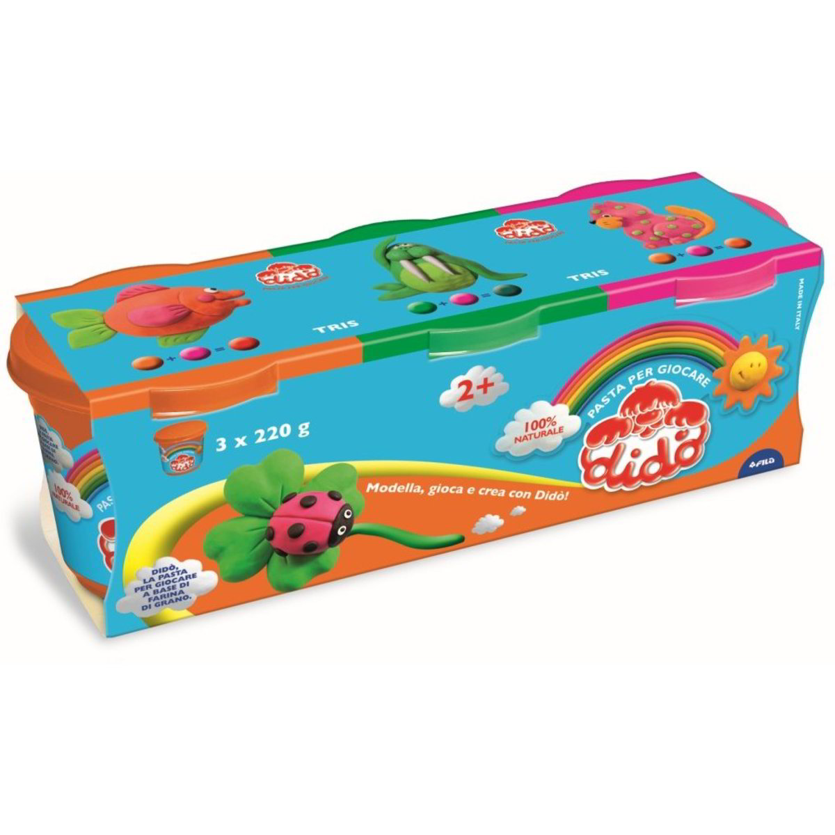 Gioco didò tris verde,arancio,magenta DIDÒ 1 PZ - Coop Shop