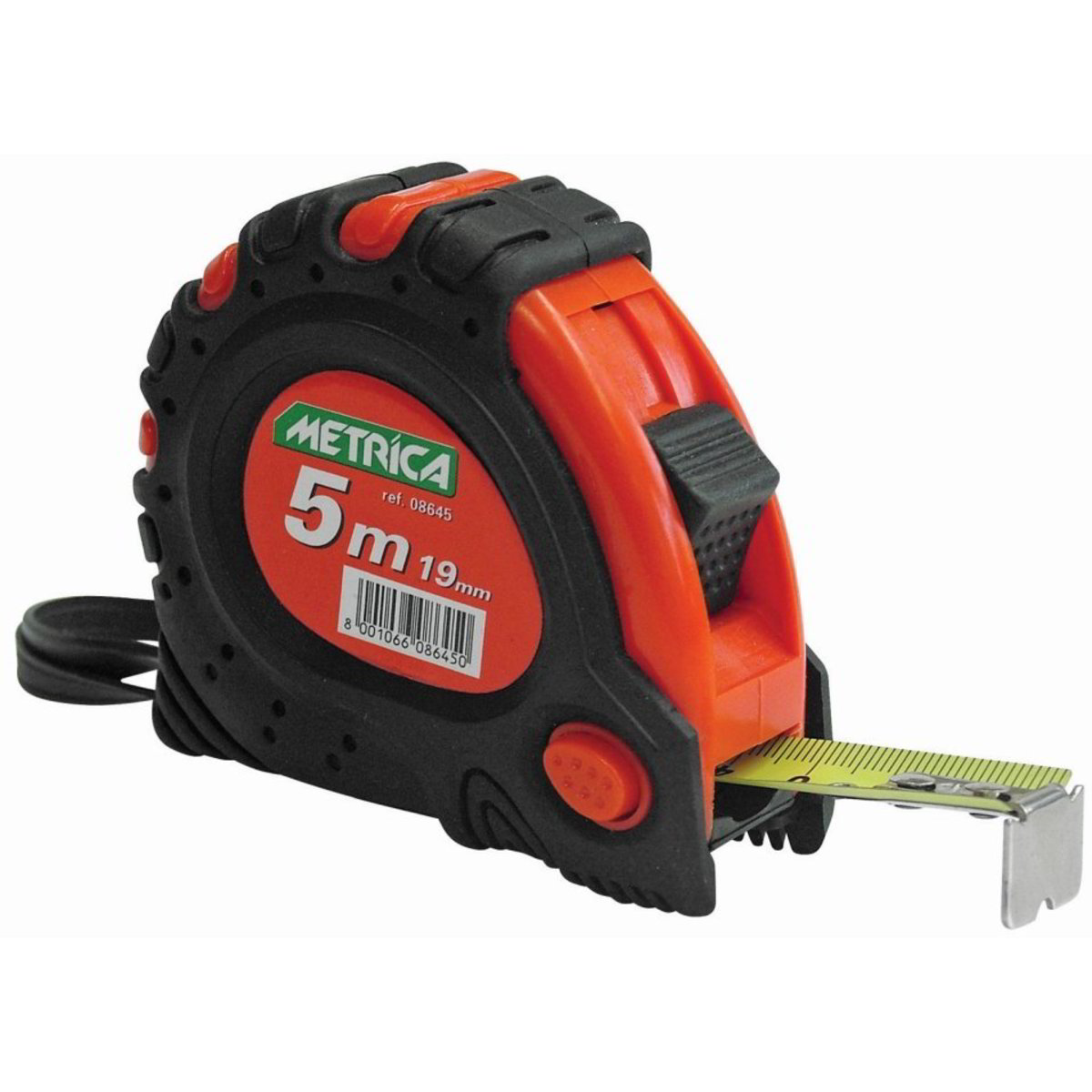 Metro flessometro con 3 bottoni 5x19 mm METRICA 1 PZ - Coop Shop