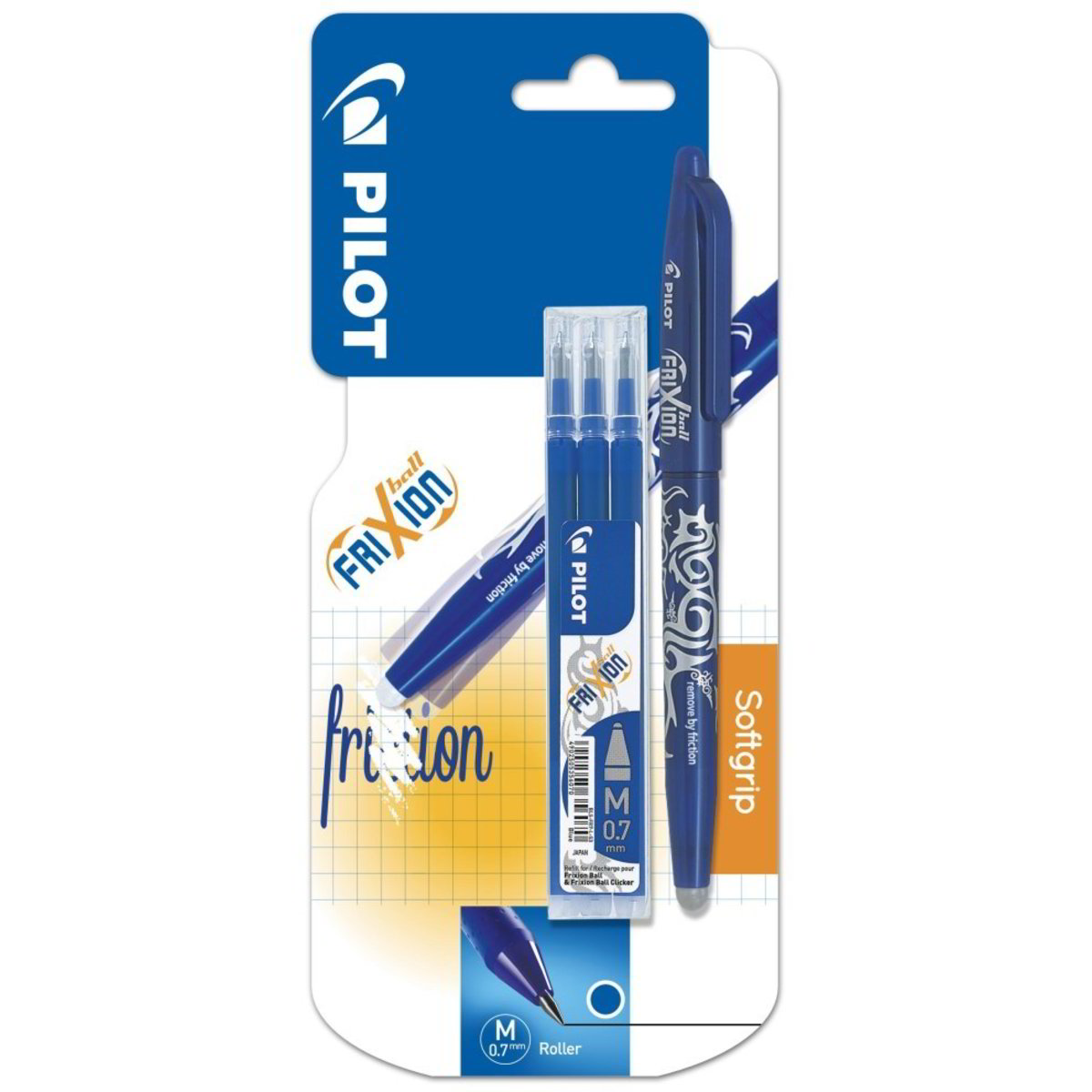Penna blu frixion ball e 3 refill PILOT 1 PZ - Coop Shop