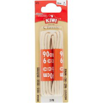 Stringhe corda 90 cm beige x2 KIWI 1 PZ - Coop Shop