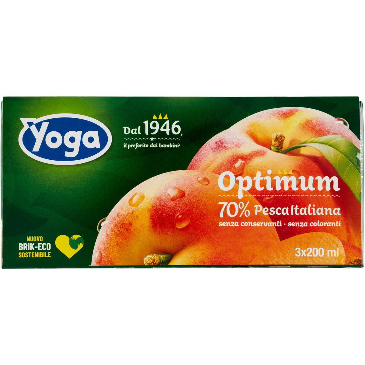 Bevanda optimum pesca YOGA 3 X 200 ML - Coop Shop