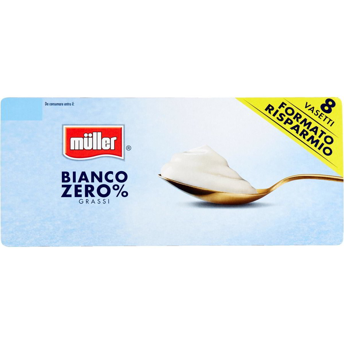Yogurt bianco magro 0% grassi MULLER 8 X 125 G - Coop Shop