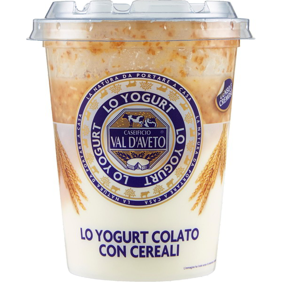 Yogurt intero colato con cereali CASEIFICIO VAL D'AVETO 180 G - Coop Shop