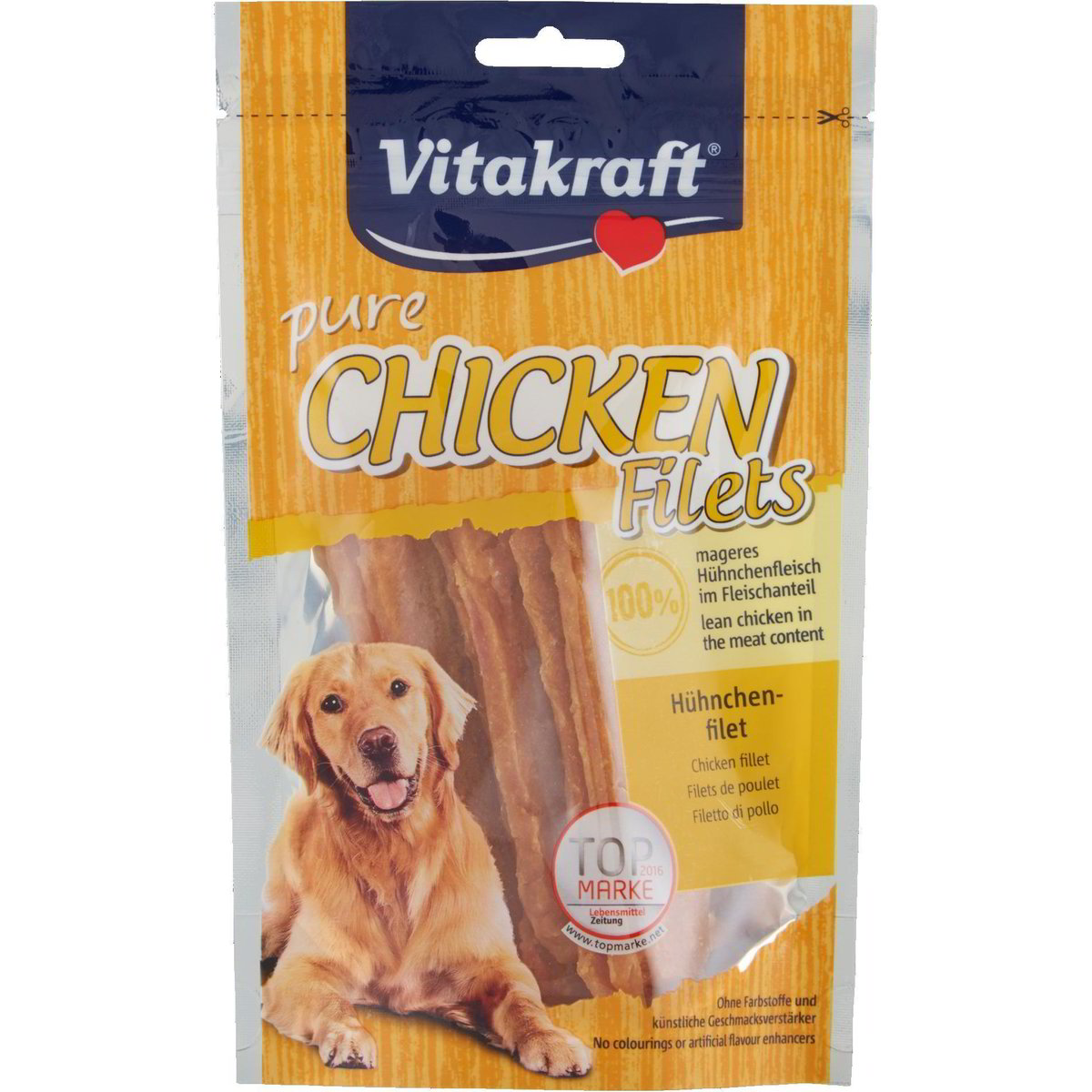 Alimenti per cani pure chicken filetto di pollo VITAKRAFT 80 G - Coop Shop