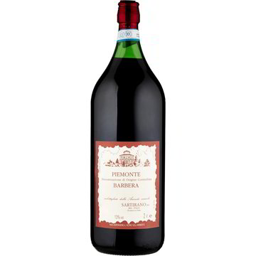 Vino rosso barbera DOC piemonte SARTIRANO 2000 ML - Coop Shop